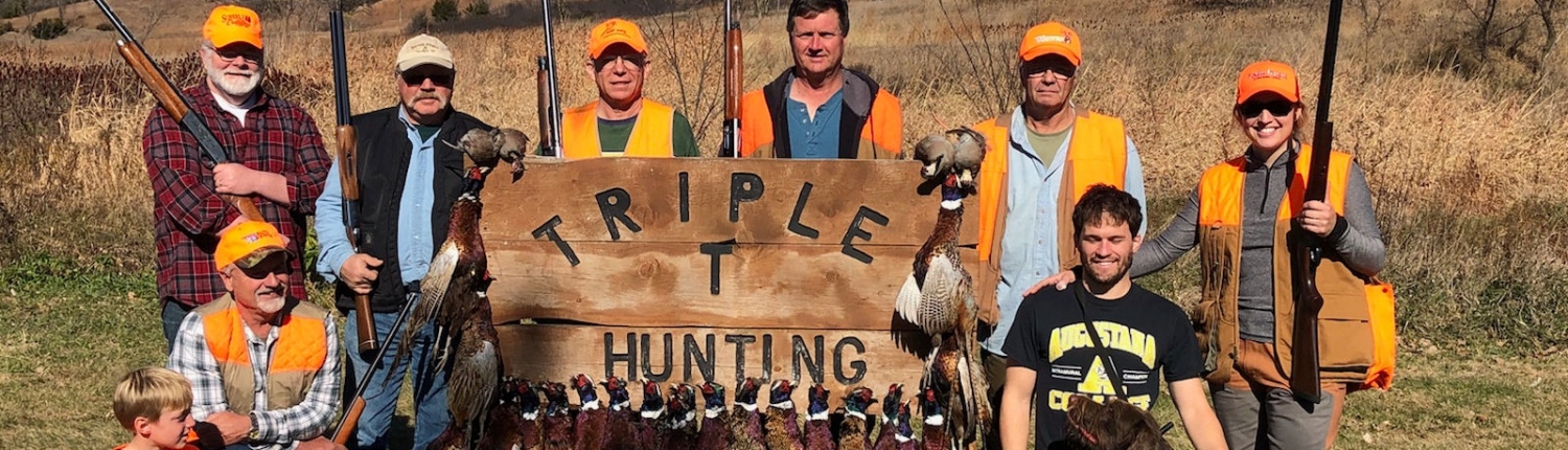 Deer Hunts, Turkey Hunts, Pheasant Hunts - Triple T Hunting Adventures